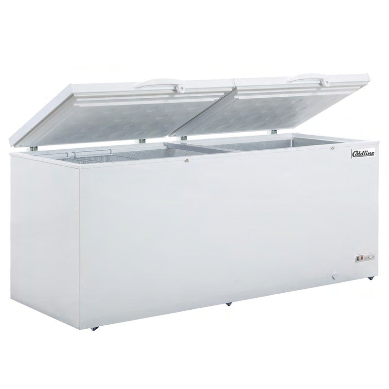 Coldline CF91 91” Commercial Chest Freezer, with 2 Baskets, 26.7 Cu. Ft ...