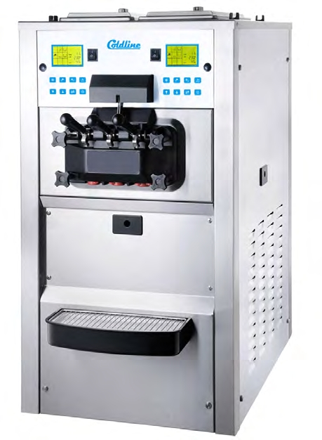 Coldline NEO-C3 Countertop Soft Serve Ice Cream Machine with Air Pump ...