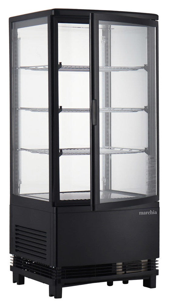 Marchia MDC78 Countertop Refrigerated Glass Display Case | The Chef Store